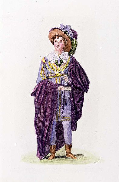 Lucia Elizabeth Vestris (Matthews) (1797-1856) – Teatro Romantico